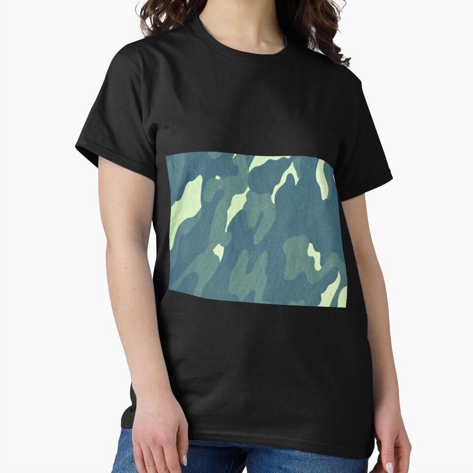 Camouflaged Troops Commando Pattern Military Tactical Style Design T ...