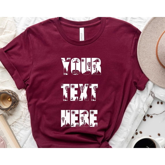 Camp Alphabet Shirt Personalized Camper Shirt Custom Camper Family ...
