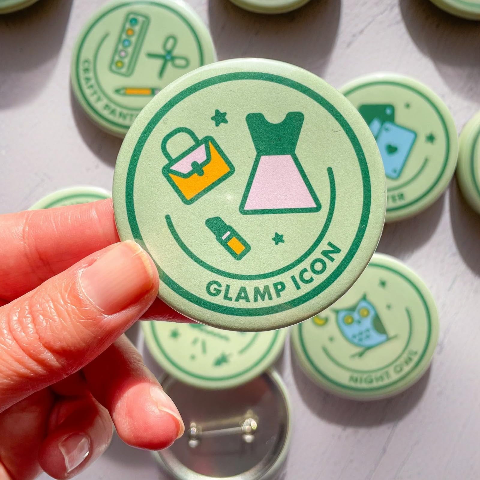 Camp Bachelorette Party Badges, Set of 12 Bachelorette Party Gift ...