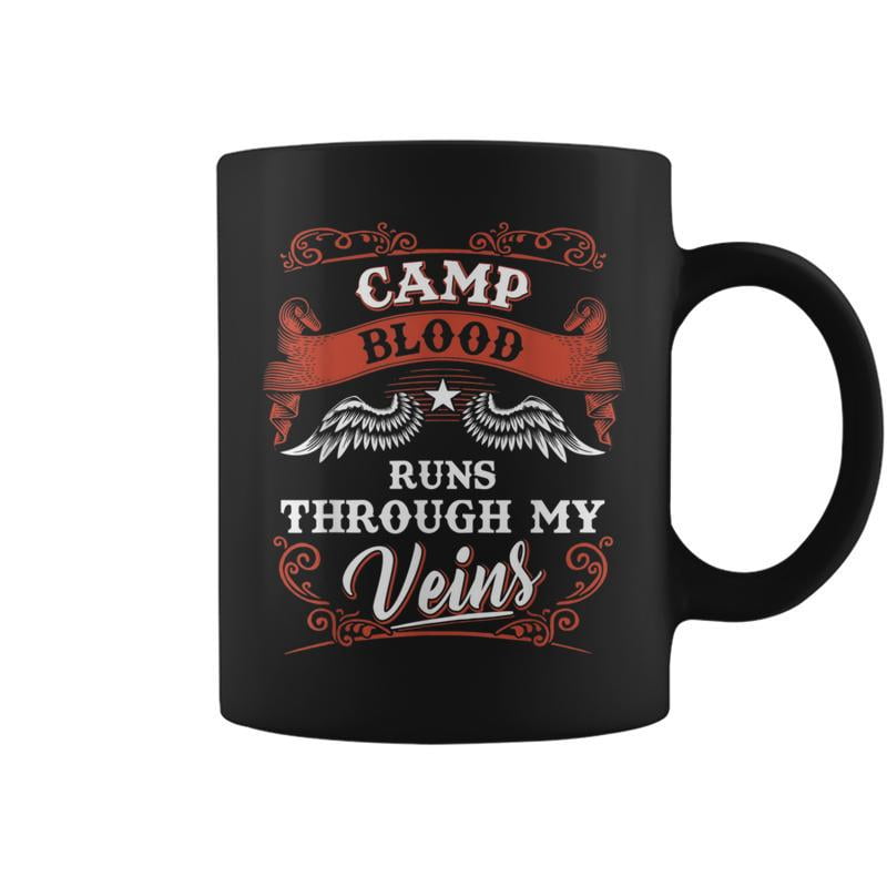 Camp Blood Runs Through My Veins Family Christmas Coffee Mugs - Walmart.com