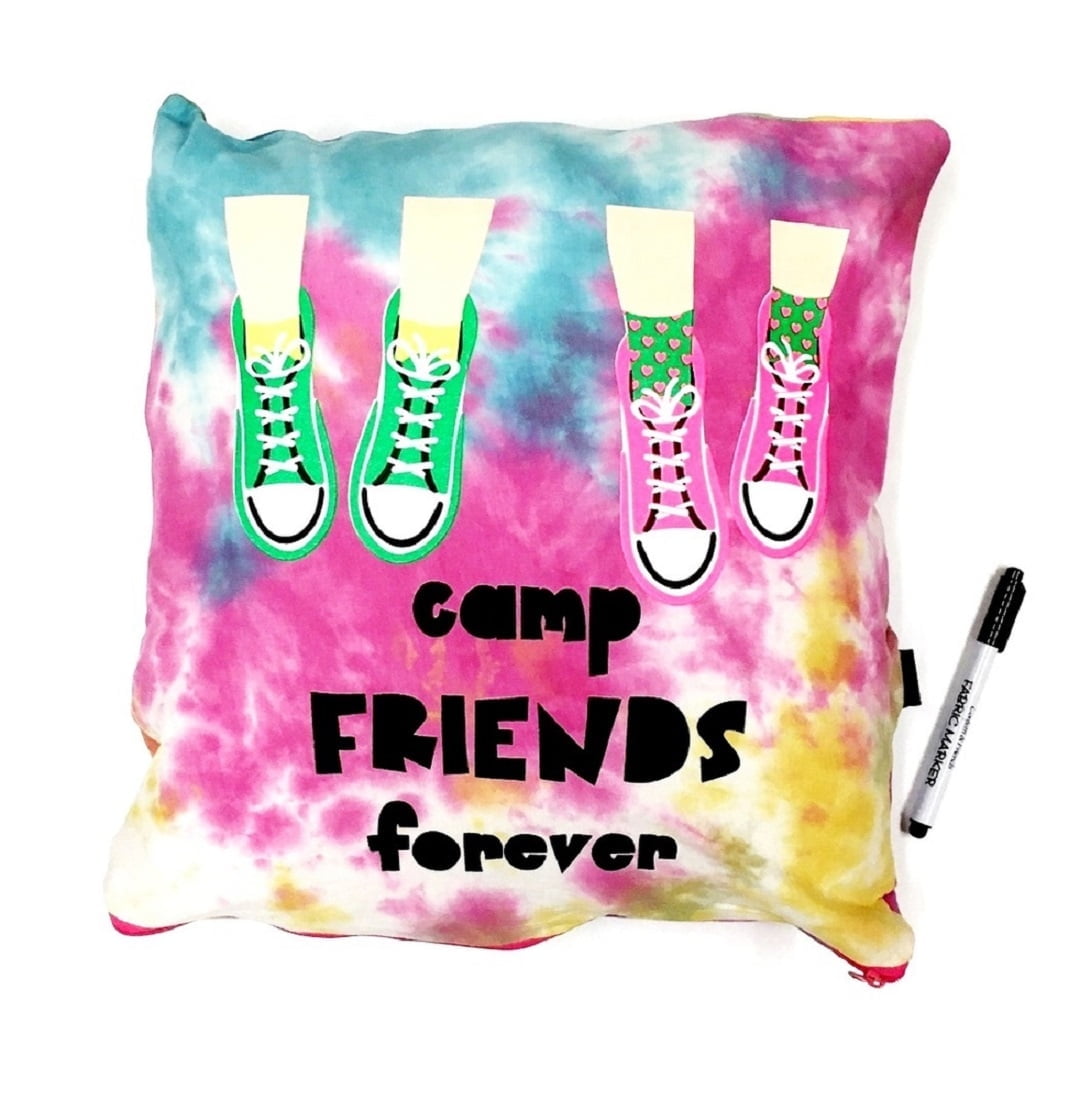 Camp Bunk Kids Autograph Pillows A Great Pre-Camp Gift for Boys Or ...