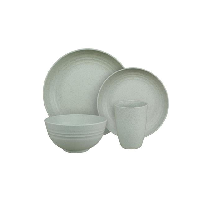 Camp Casual CC011MS Microwave Safe Set, Mountain Sage - 8 Piece ...