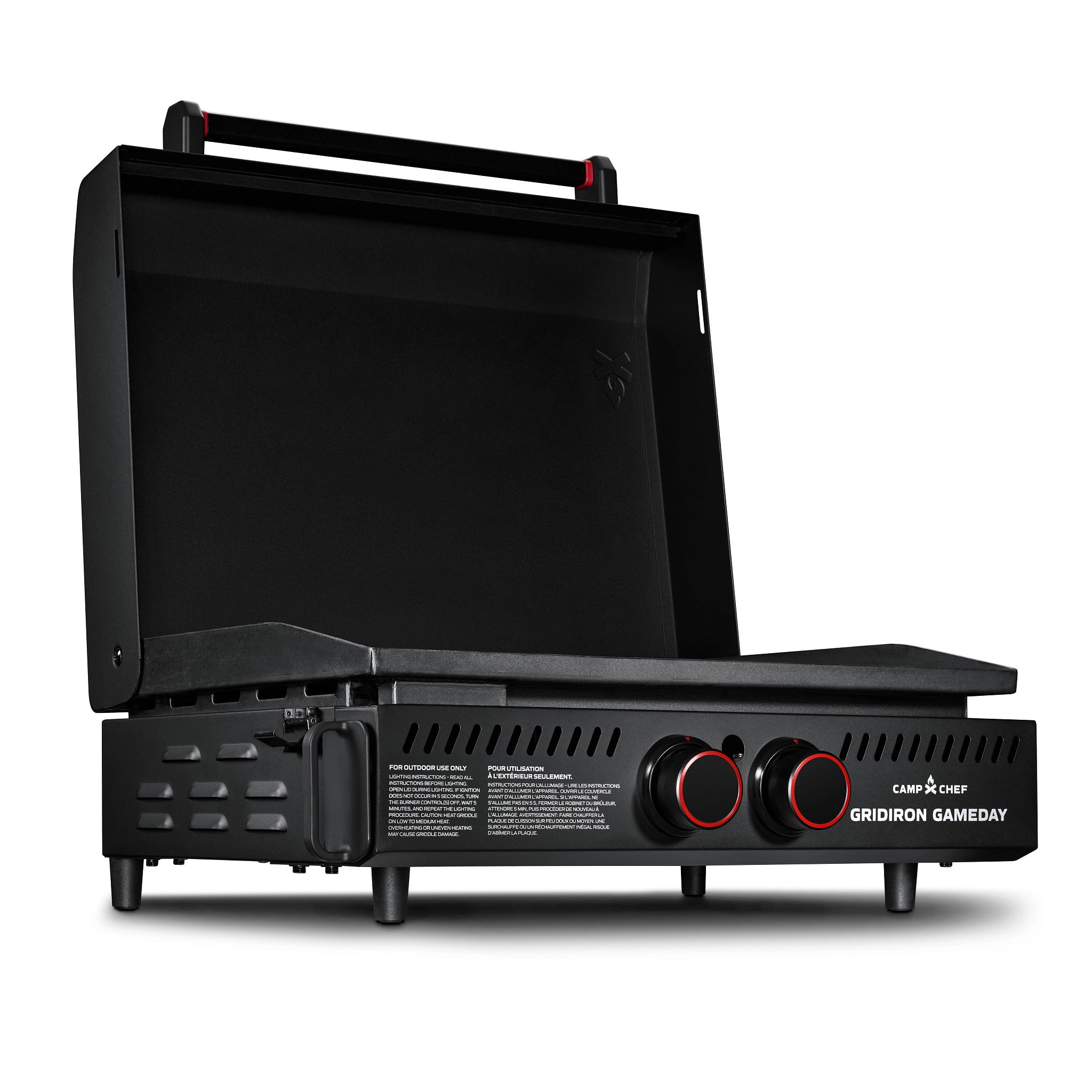 Camp Chef Gridiron Gameday 24" Portable Tabletop Griddle, 24,000 BTU ...