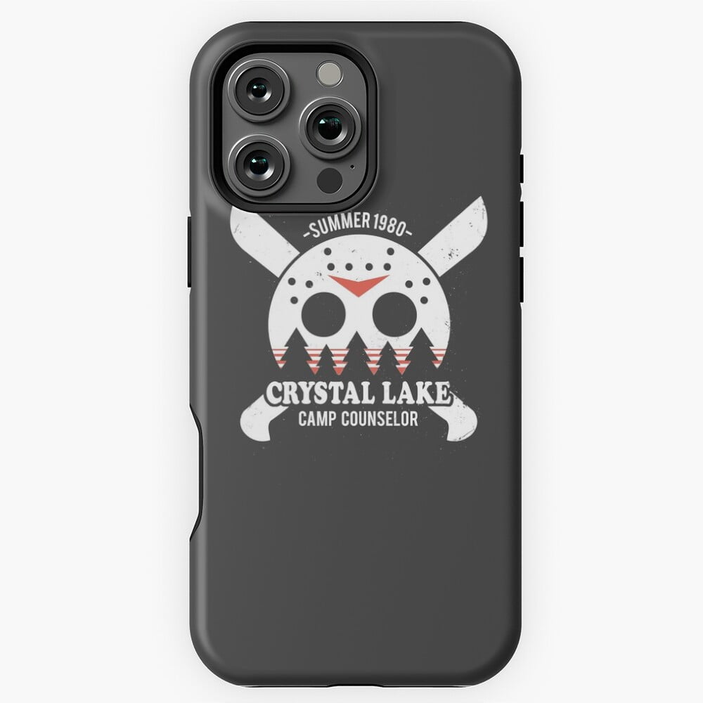 Camp Crystal Lake Counselor Phone Case for iPhone 16 15 14 13 12 11 Pro ...