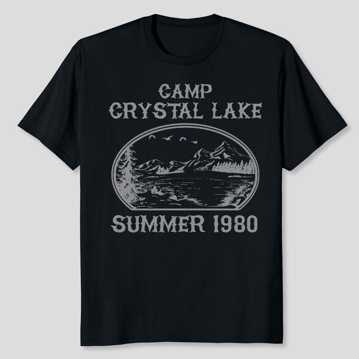 Camp Crystal Lake Friday the 13th Vintage Jason Horror Movie Voorhees ...