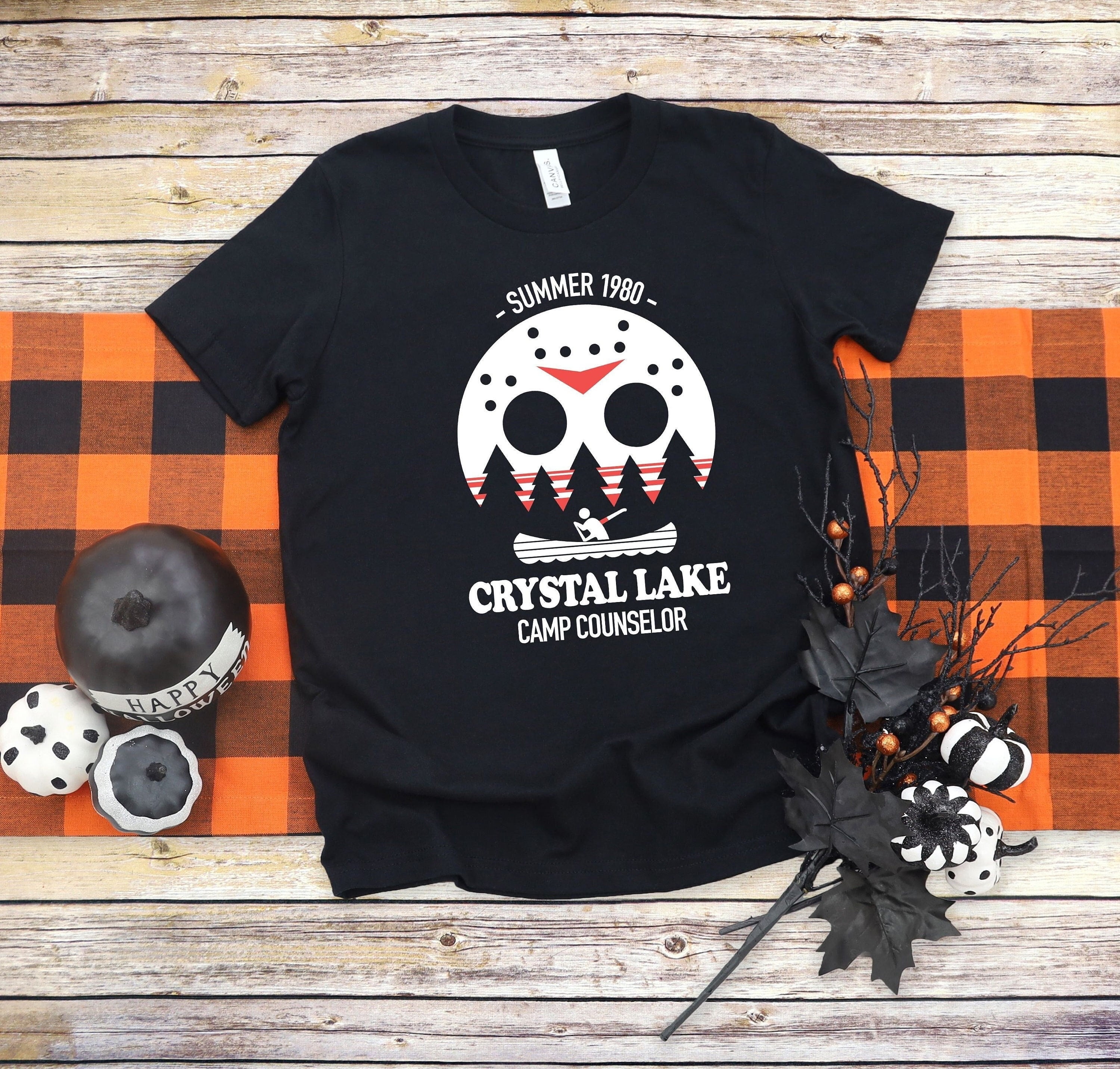 Camp Crystal Lake Shirt Camp Counselor Shirt Friday 13th Shirt Jason ...