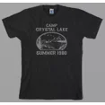 Camp Crystal Lake Shirt Friday The 13th Jason Voorhees Vintage Retro