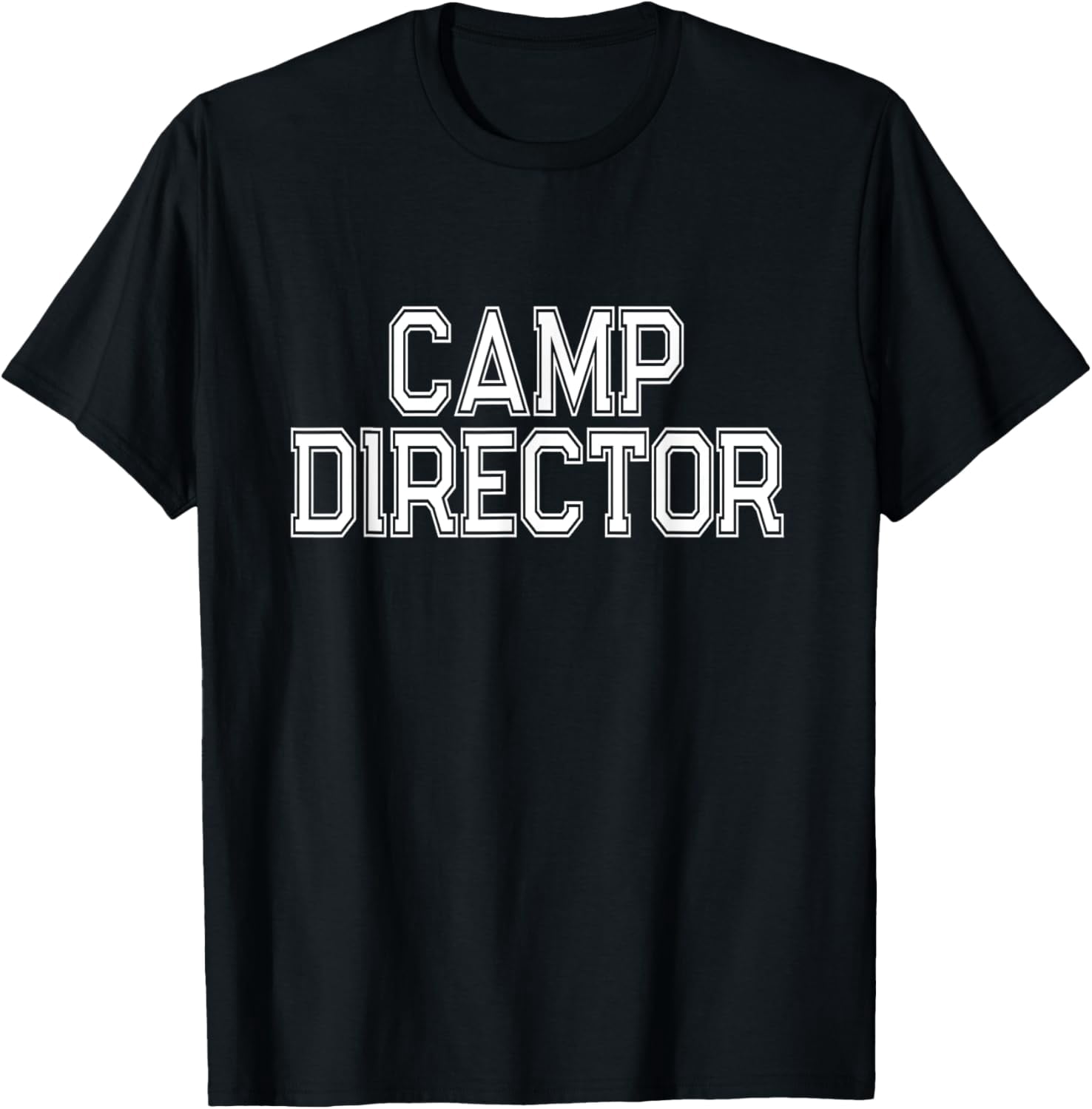 Camp Director T-Shirt Casual Short Sleeve Shirt - Walmart.com