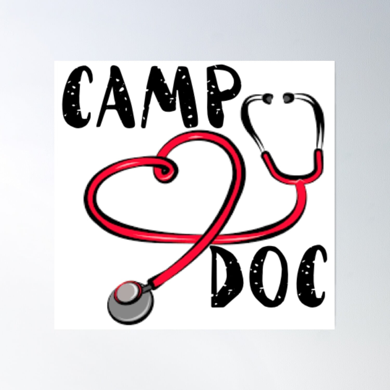 Camp Doc Poster Wall Art, Modern Wall Decor, 24x36 UNFRAMED - Walmart.com