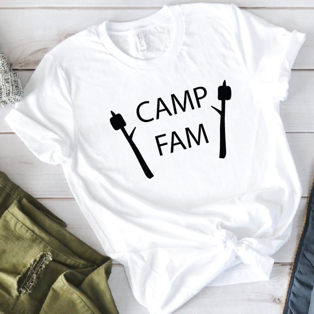 Camp Fam Shirt, Camp Life, Camping Shirt, Camping Adventure, Happy ...