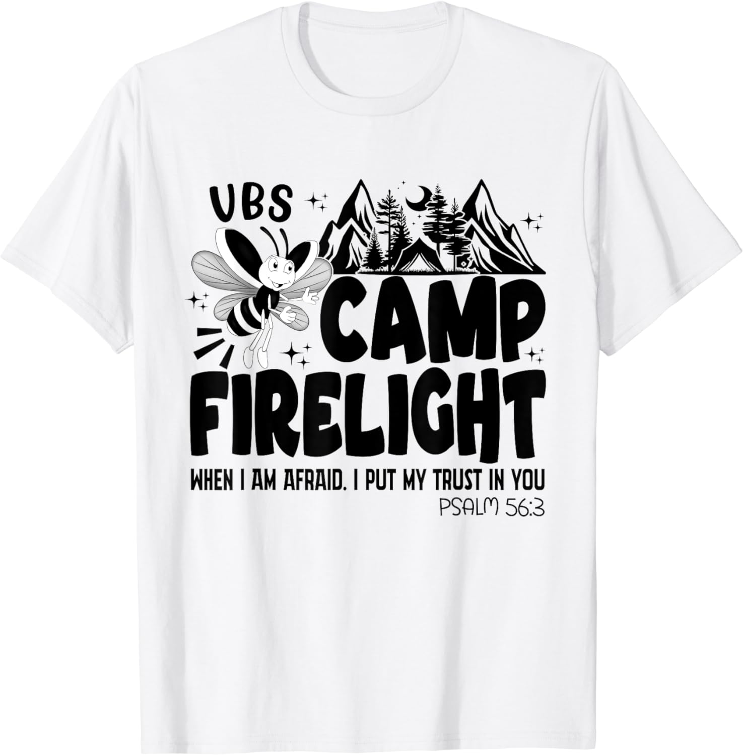 Camp Firelight Vacation Bible School VBS 2024 Summer Camp T-Shirt ...