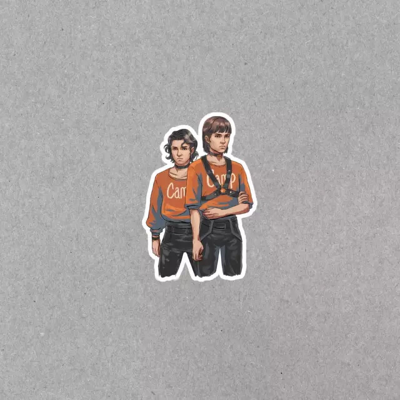 Camp Half-Blood Demigod Couple Sticker - Percy Jackson Inspired ...