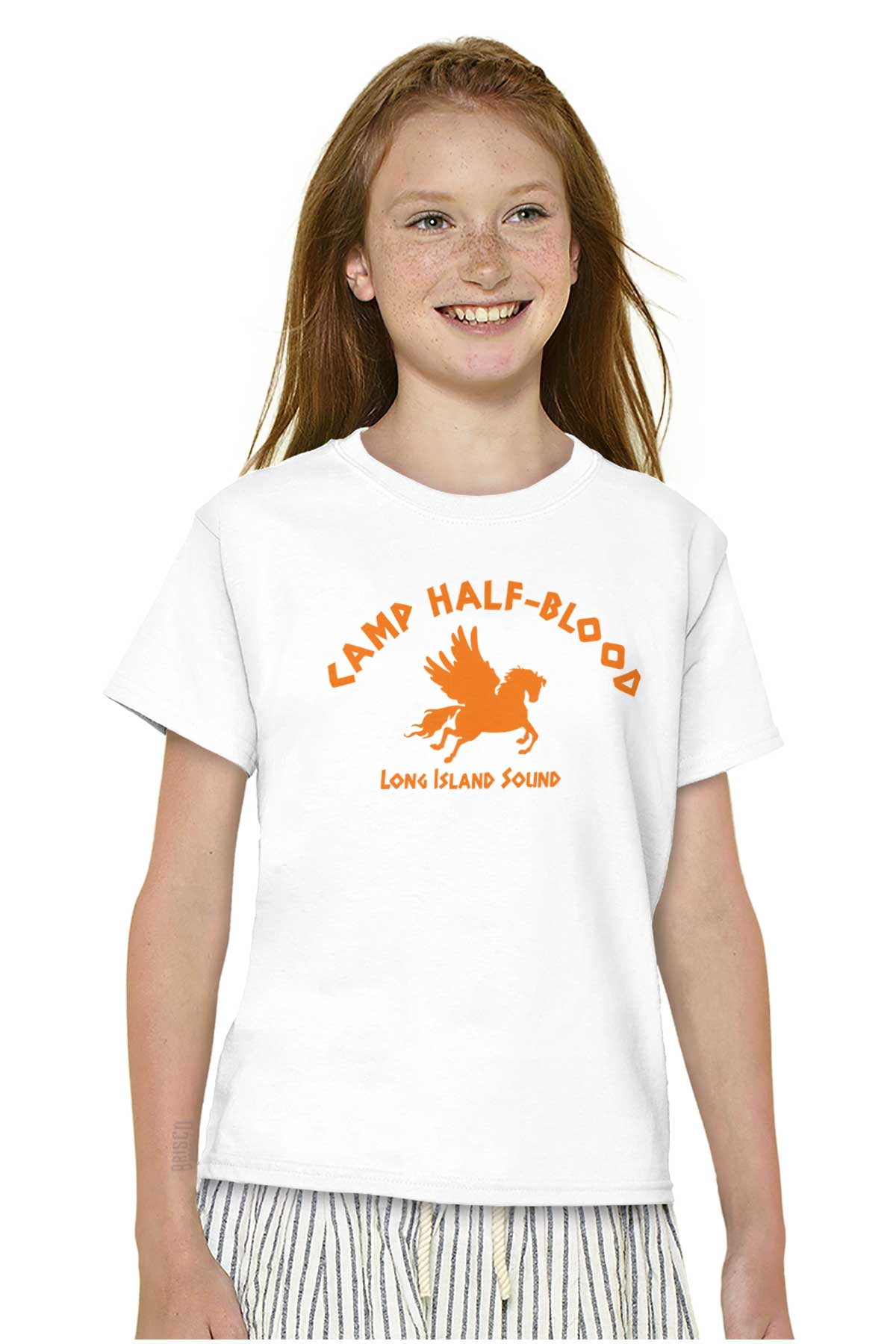 Camp Half Blood Greek Mythology Crewneck T Shirts Boy Girl Teen Brisco ...