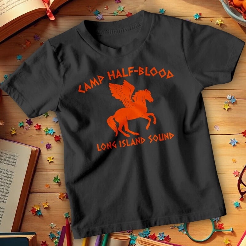 Camp Half Blood Inspired by Percy Jackson T-Shirt Adult Kids Tee ...