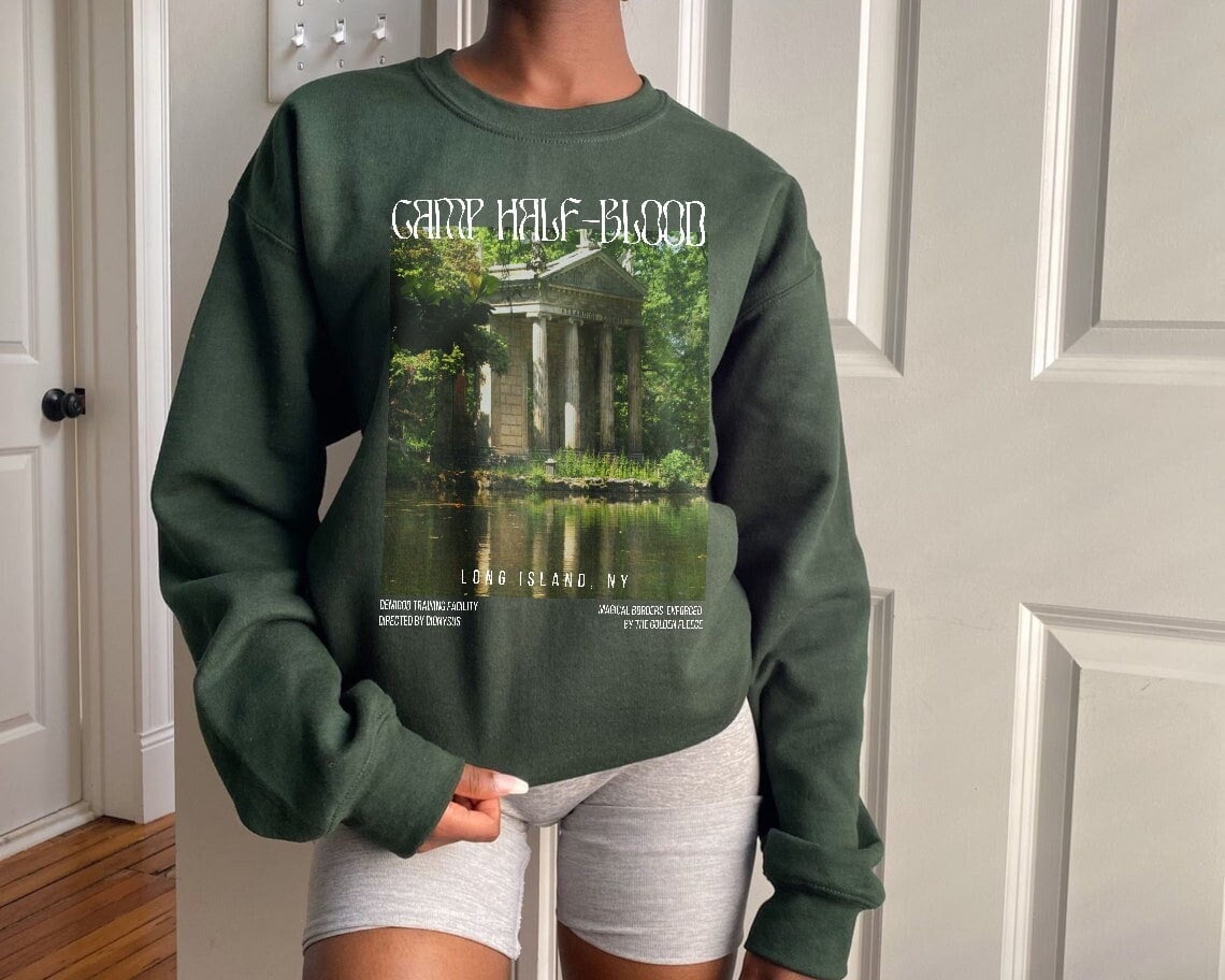 Camp Half Blood Percy Jackson Sweatshirt | Olympian Heroes Chronicles ...