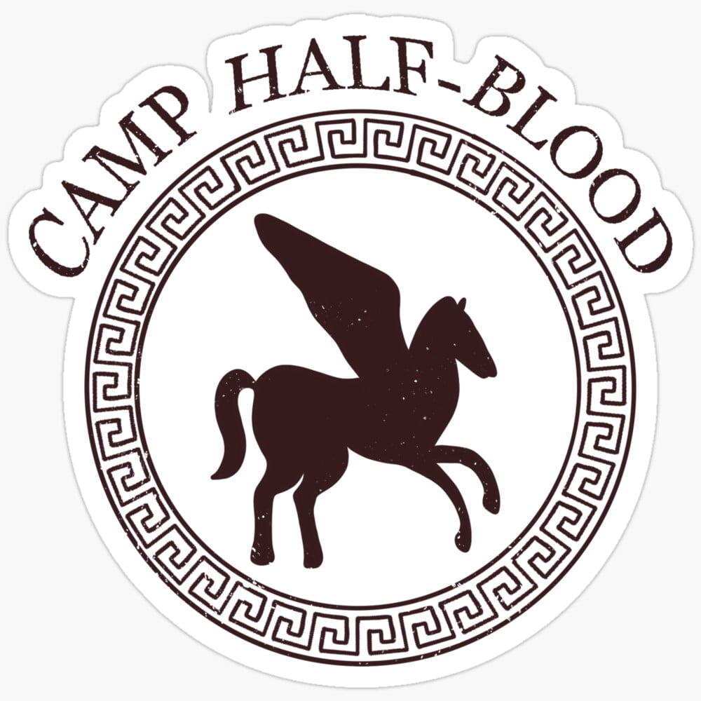Camp Half-Blood Sticker Phone Decal Water Bottle Stickers Car Decals ...