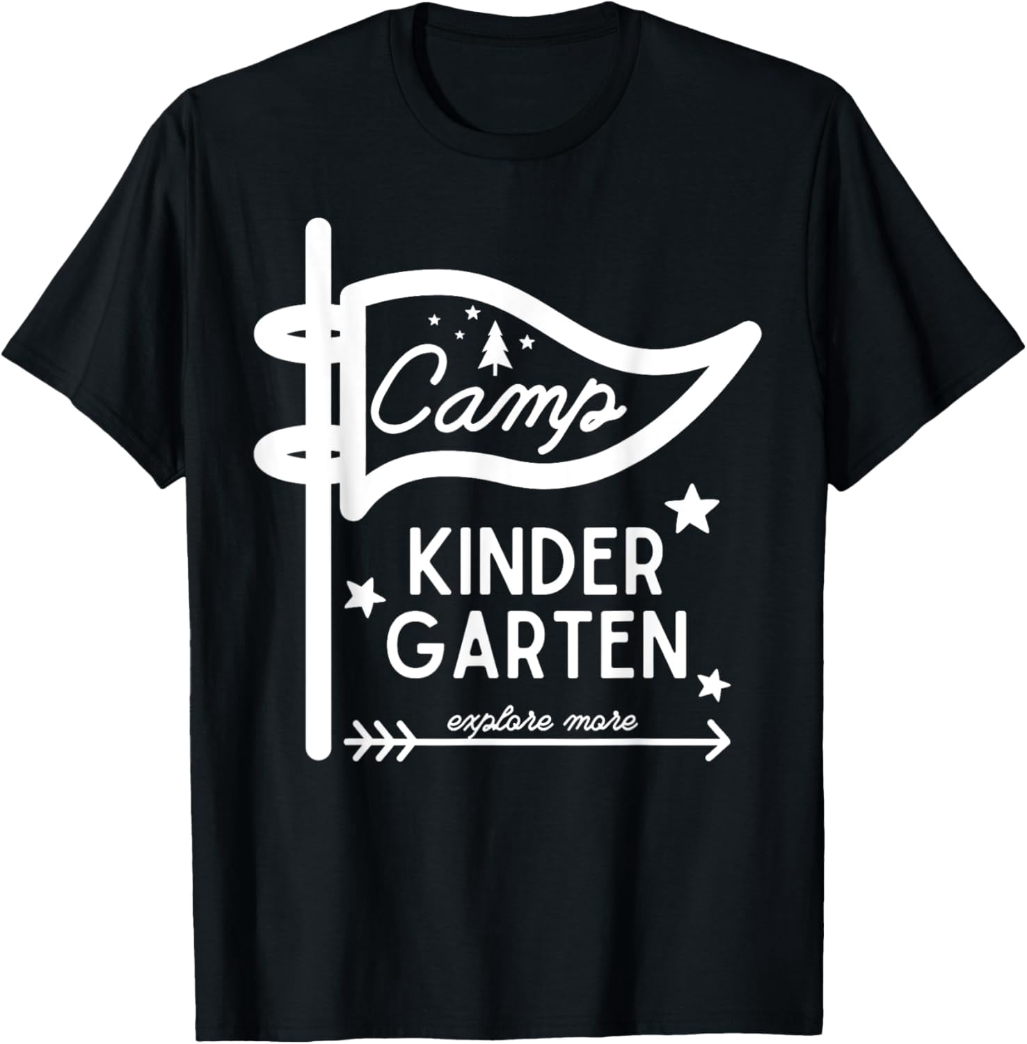 Camp Kindergarten Teacher Camper Camps Camping Summer T Shirt - Walmart.com