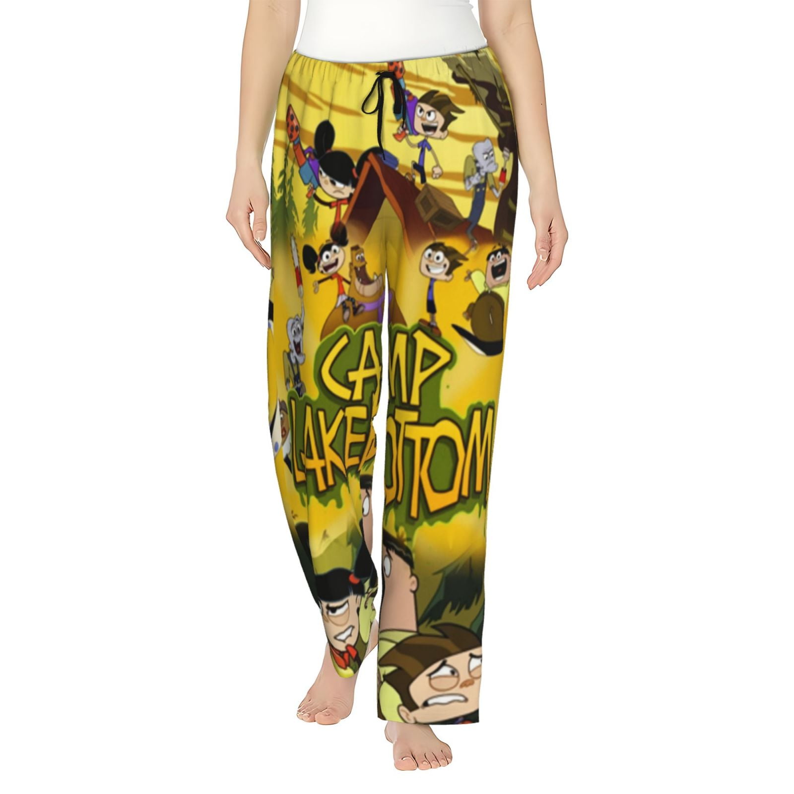Camp Lakebottom Unisex Home Pajamas, Stylish Casual Full Print ...
