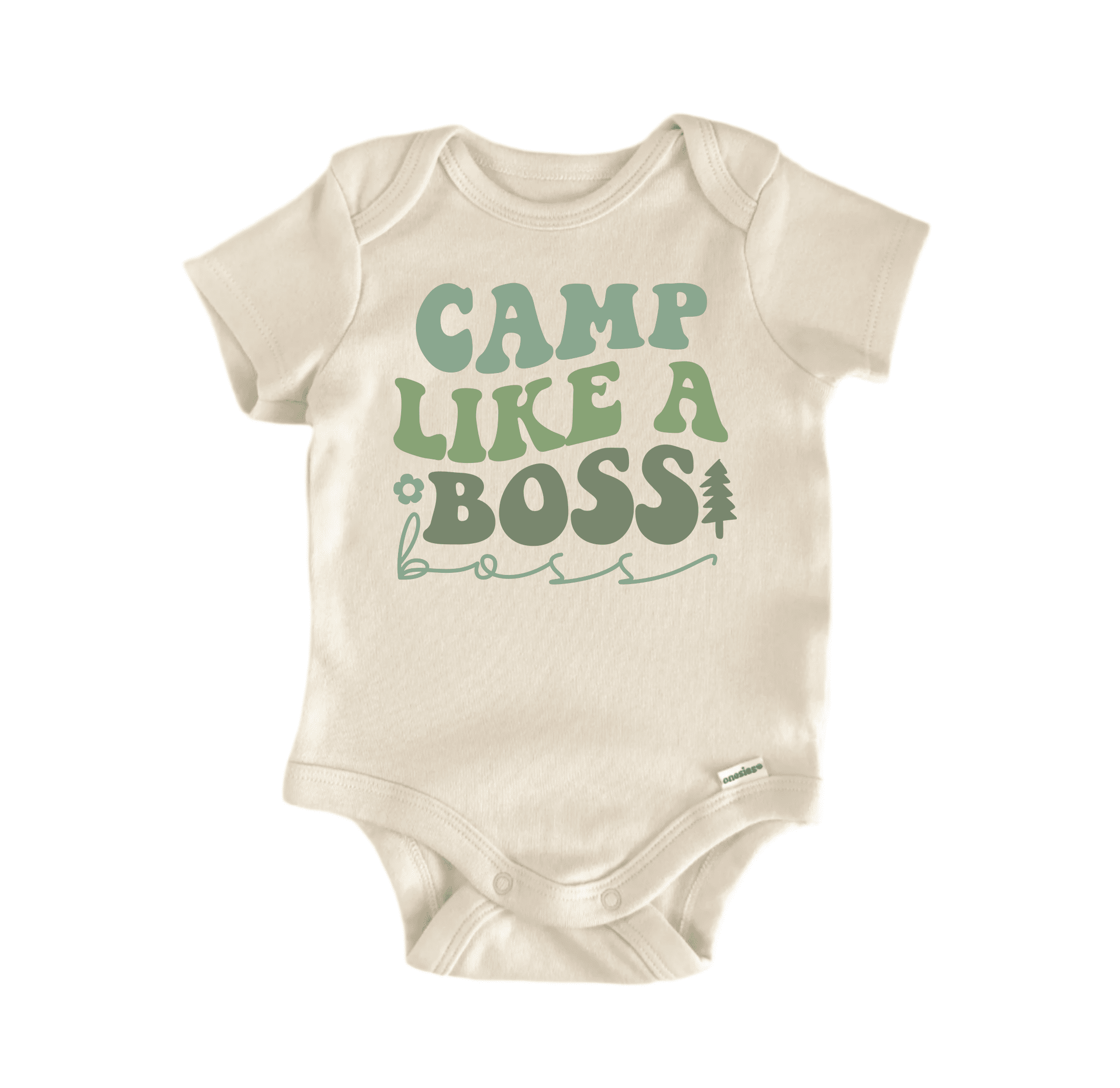 Camp Like a Boss - Baby Boy Girl Clothes Bodysuit Funny Cute - Walmart.com