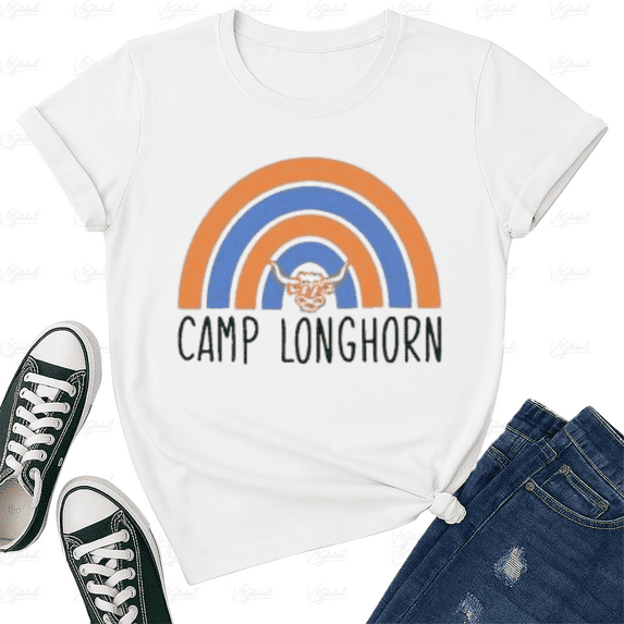 Camp Longhorn Texas Summer Camp Souvenir Gift Unisex T-Shirt, up to ...
