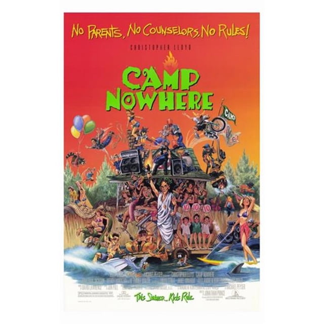 Camp Nowhere Movie Poster - 11 x 17 in. - Walmart Business Supplies