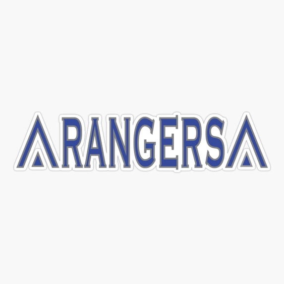 Camp Rangers Camp Art Vinyl Decal Sticker - Walmart.com