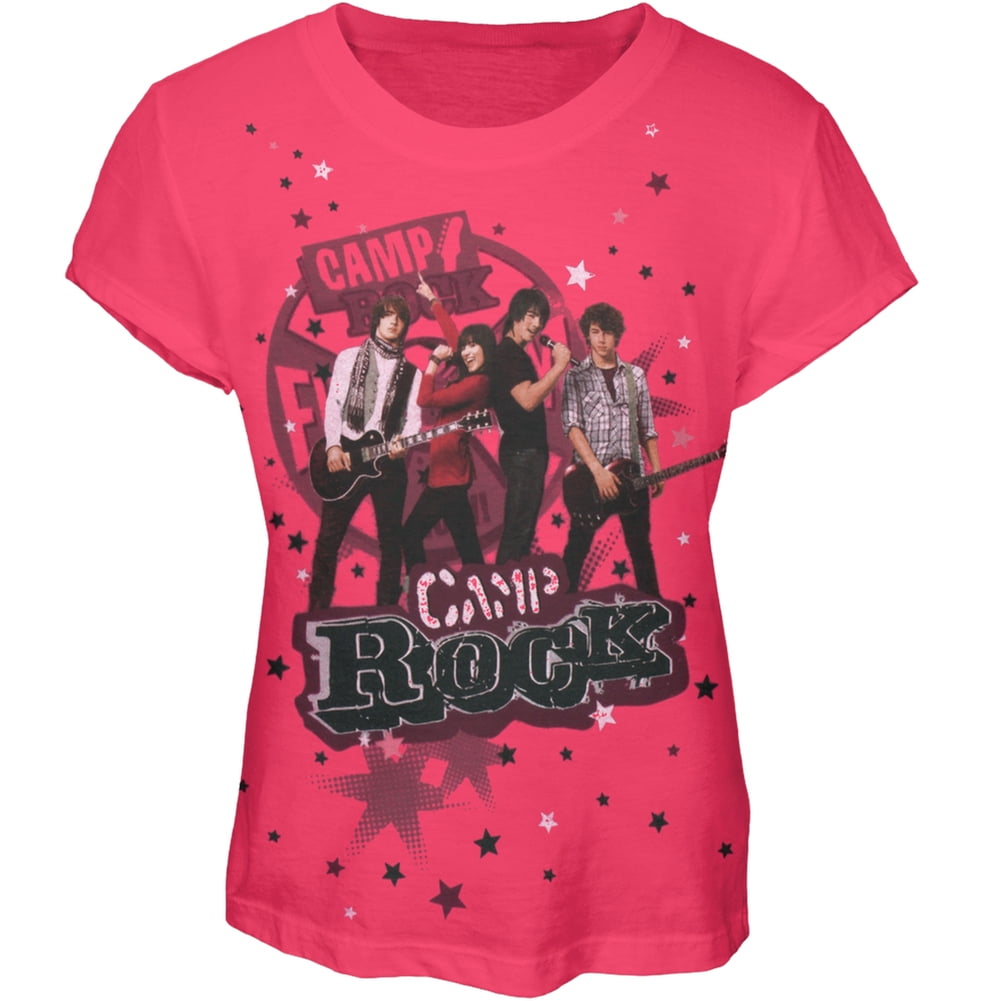 Camp Rock - Group Youth T-Shirt - Youth X-Small - Walmart.com