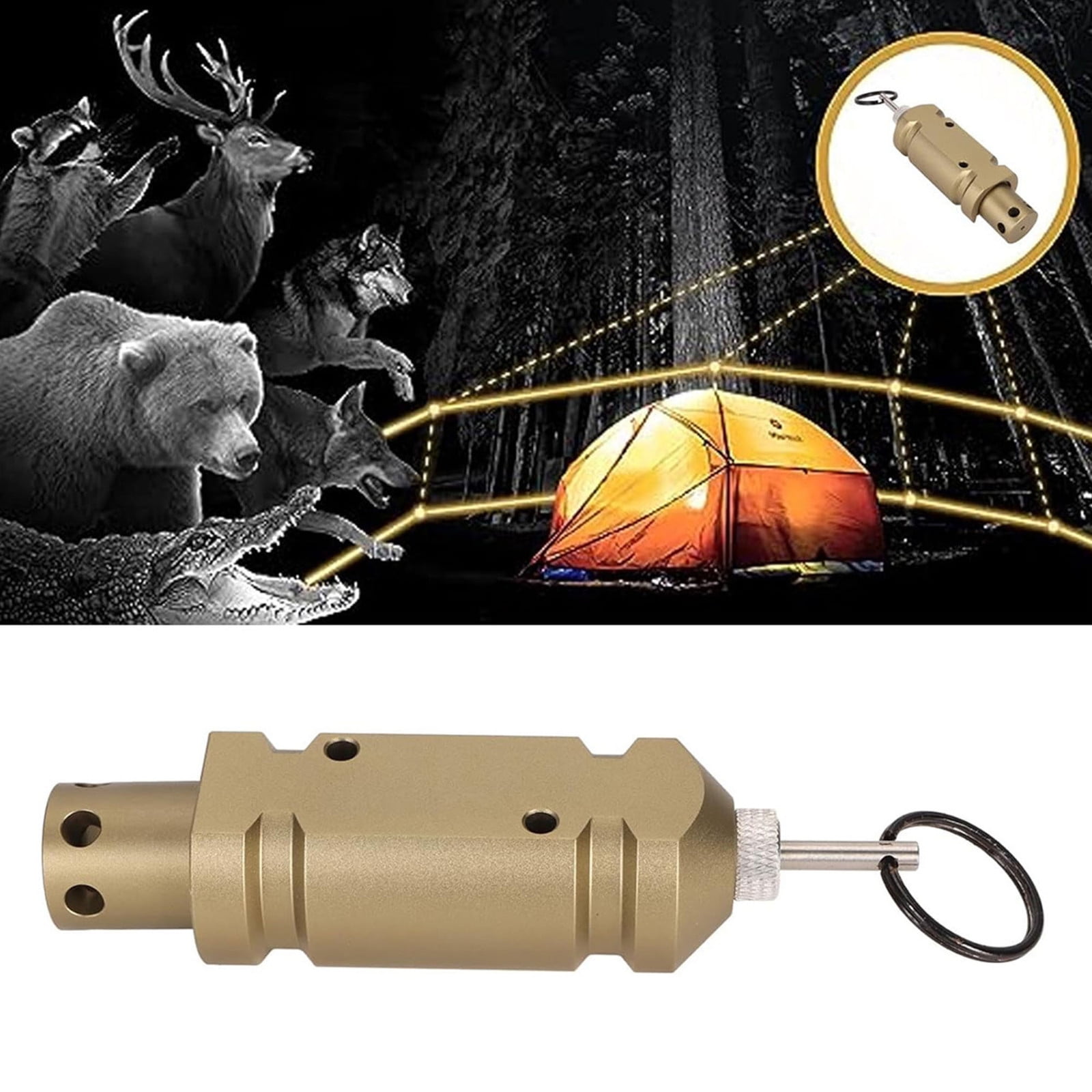 Camp Safe Perimeter Trip Alarm, Perimeter Trip Alarm Trip Alarm Gauge ...