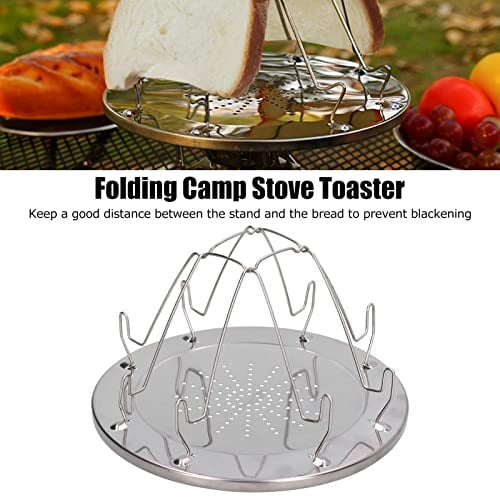 Camp Stove Toaster,Folding Stove Toaster,Cooking Breakfast bread Bread ...