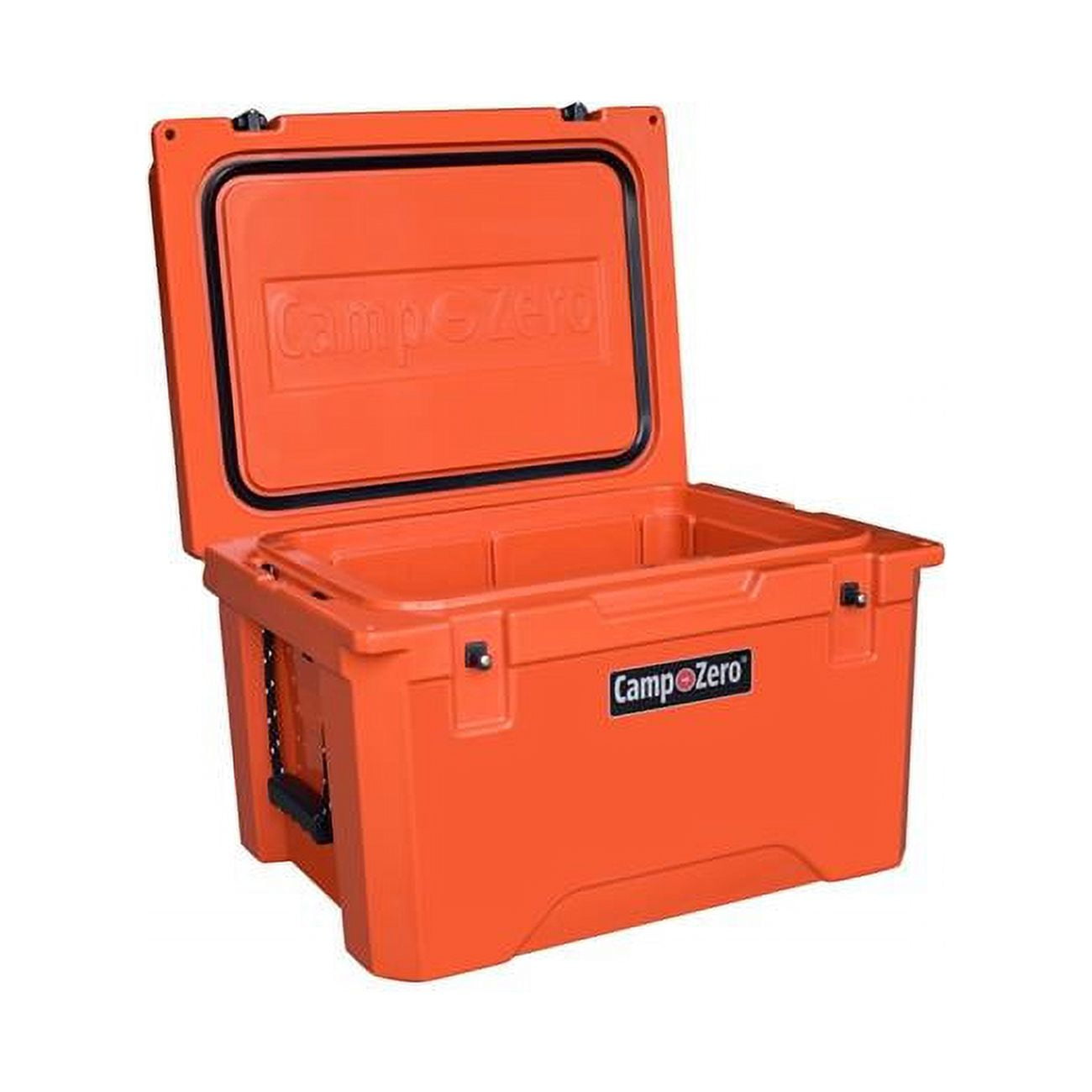 Camp-Zero 40L 42 Quart Premium Cooler With Molded-In Drink Holders Bright Orange - Walmart.com