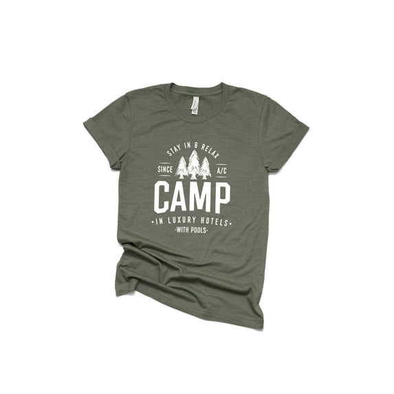 Camp in Hotels Shirt,Camping Shirt,Funny Camping Shirt,Camping Gift ...