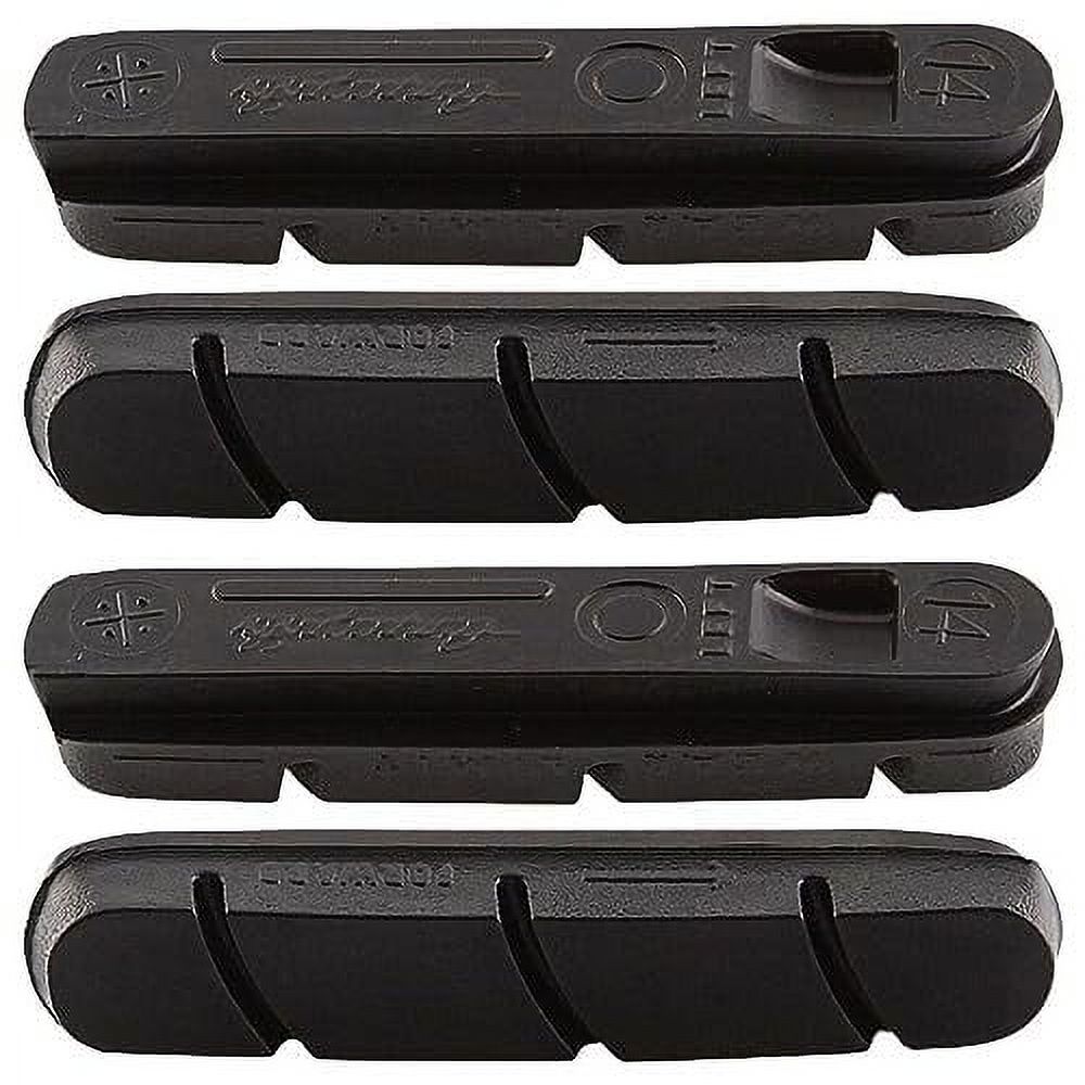 Campagnolo Brake Shoe Inserts (Set of 4), Black - Walmart.com