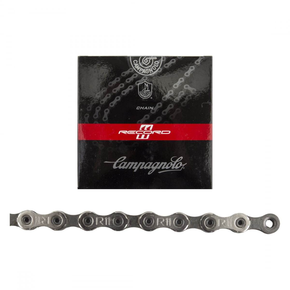 Campagnolo Record Chain - 11-Speed, 114 Links, Silver - Walmart.com