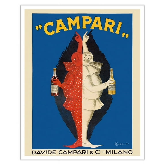 Campari - Davide Campari & Co. - Milano Italy - Vintage Advertising ...