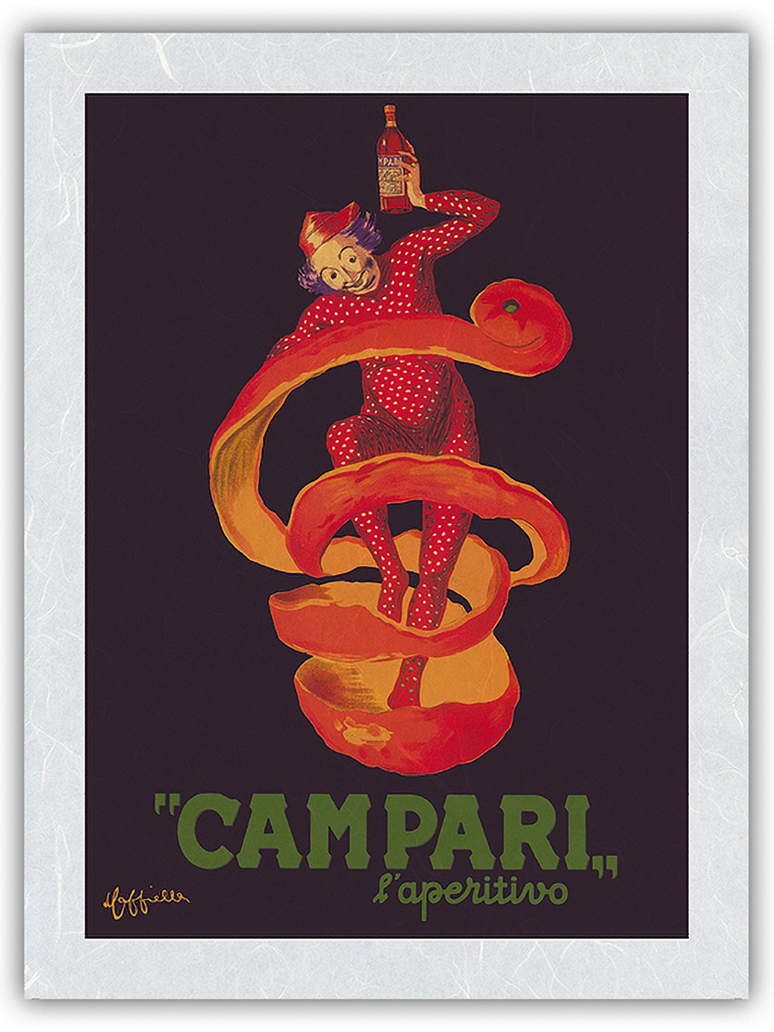 Campari L’Aperitivo (Campari Aperitif) - Clown Wrapped in Orange Peel ...