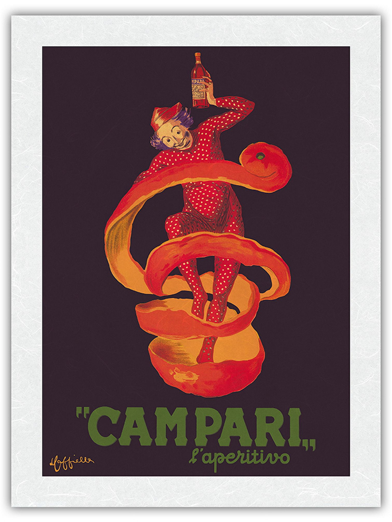 Campari L’Aperitivo (Campari Aperitif) - Clown Wrapped in Orange Peel ...