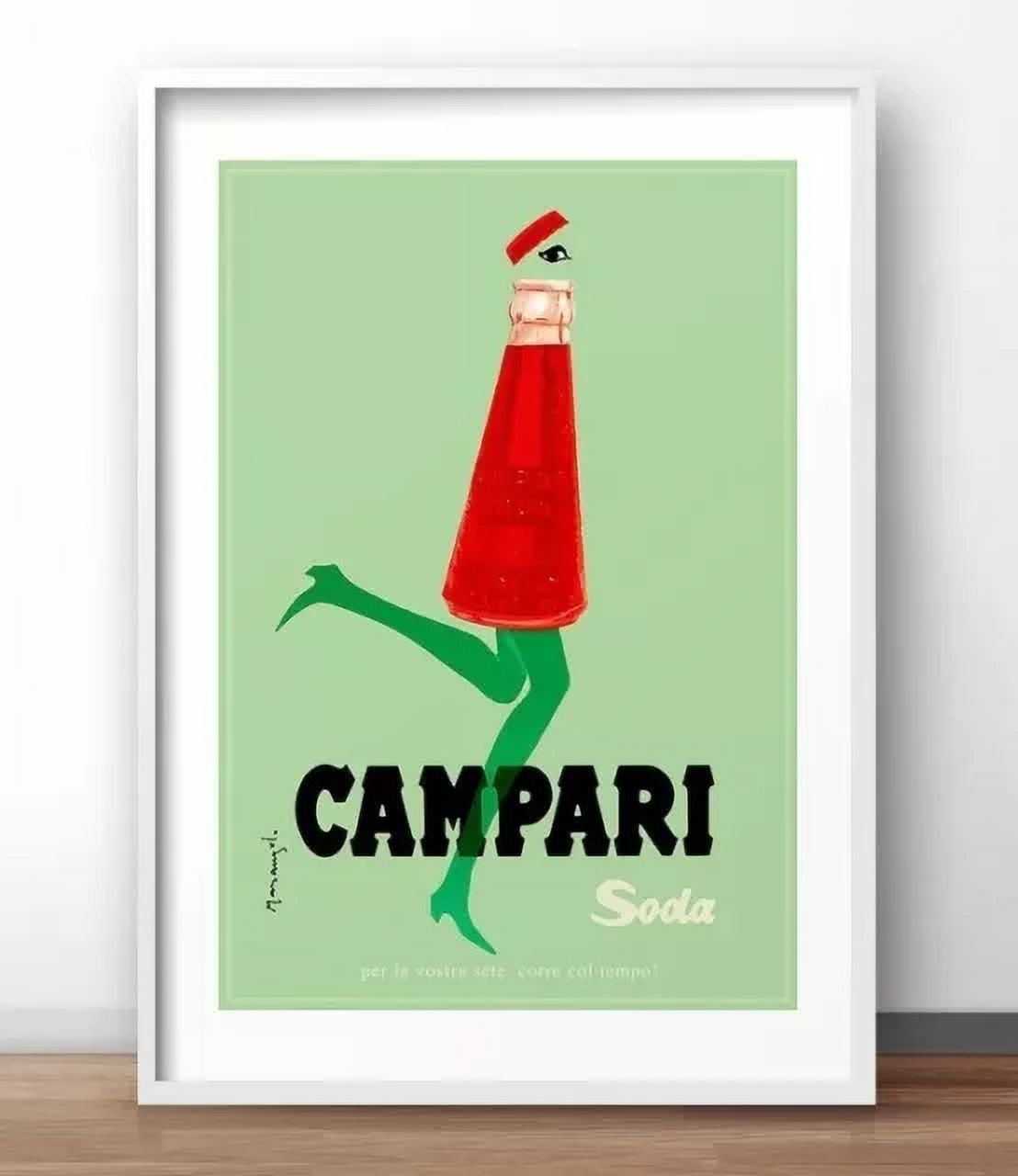 Campari Soda 2, Italian Poster, Italian Retro Print, Vintage ...