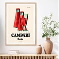 Campari Soda Vintage Poster Italy Advertising Print Italian Beverage ...