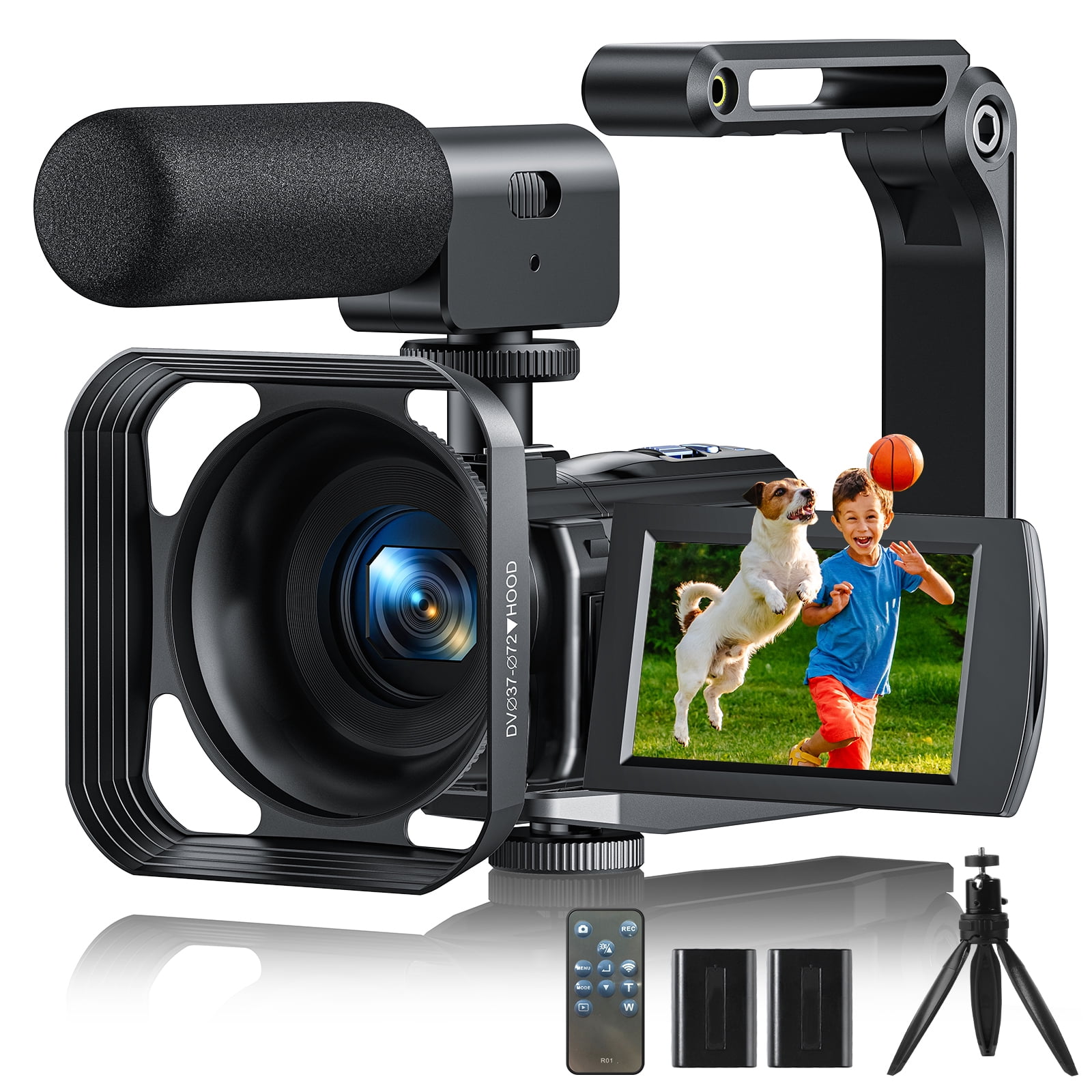 Campark AC11 4K 30FPS Video Camera 42MP Photo 3” 270° Screen Digital ...