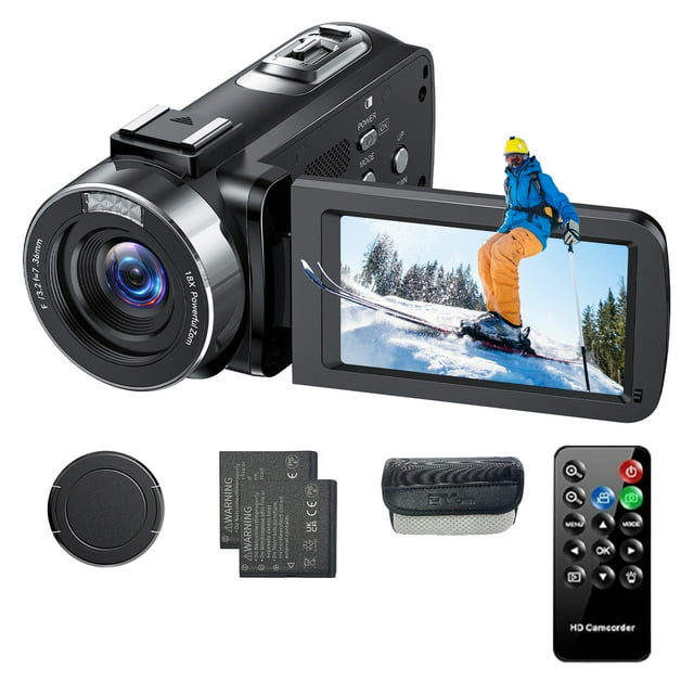 Campark AC13 4K 30FPS Video Camera 42MP Photo 3” 270° Screen Digital ...