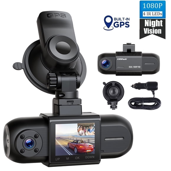 Dual Dash Cams in Dash Cam Features - Walmart.com