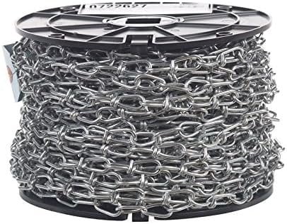 Campbell 0722627#1 X 125' Double Loop Chain Reel - Walmart.com