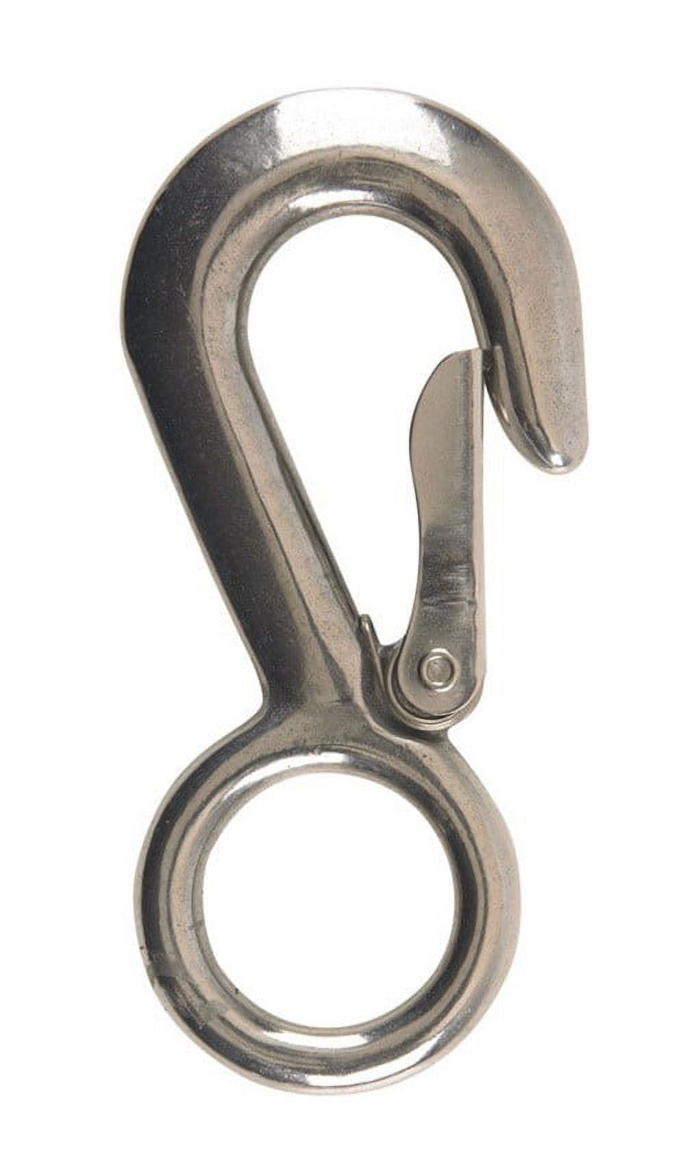 Campbell T7631614 Snap Hook, 1-1/8 in, 400 lb Working Load, Stainless ...