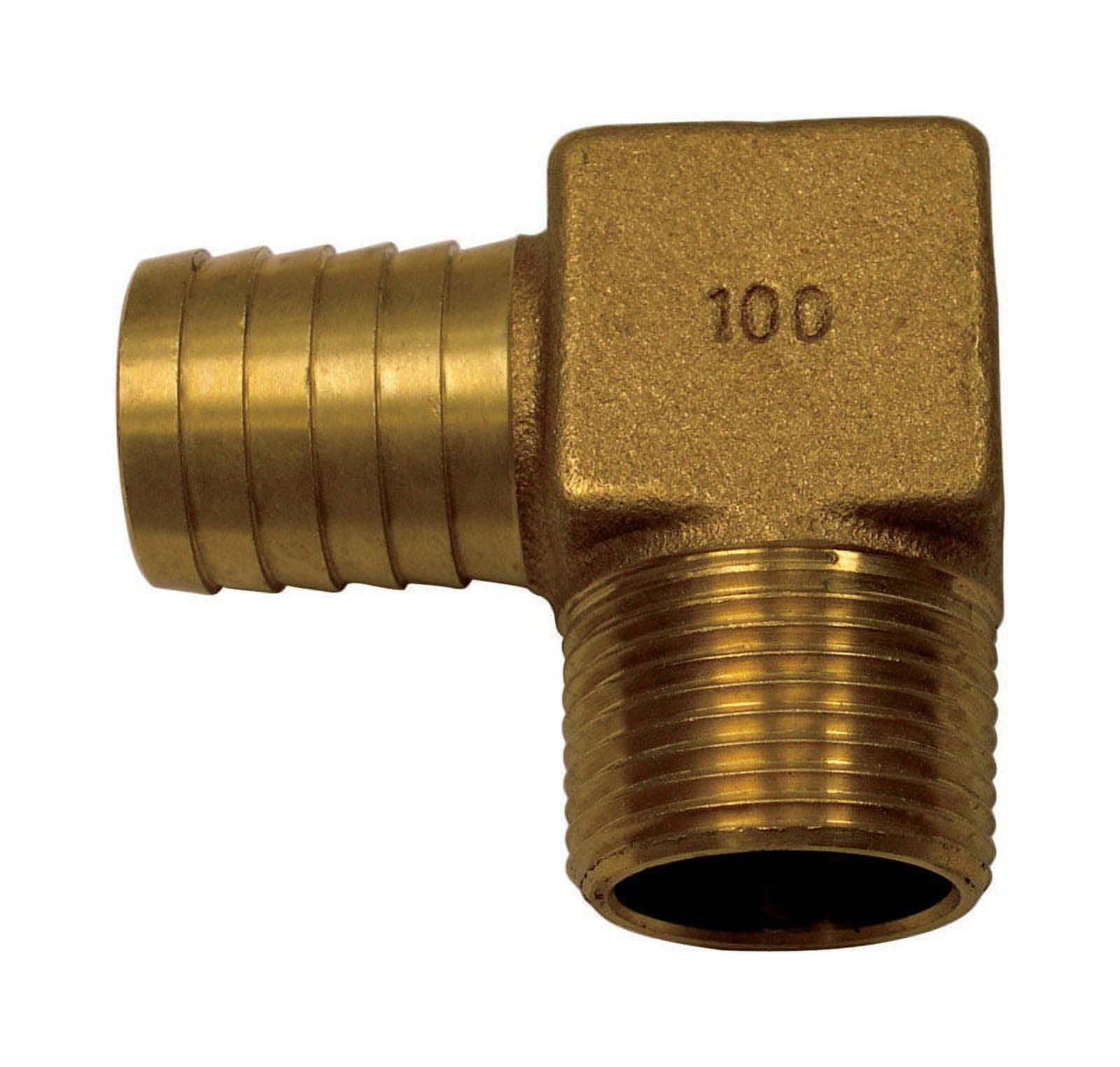 Campbell 4514840 1 x 3 in. Brass Hydrant Elbow - Walmart.com