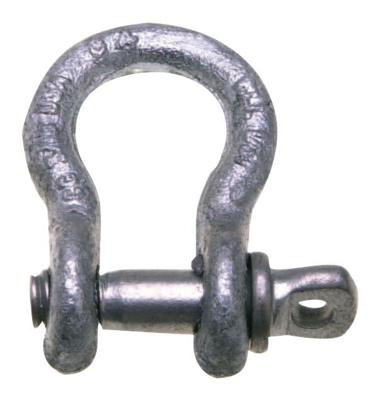 Campbell 419-S Series Anchor Shackles, 5/16 in Bail Size, 5 Tons, Screw ...