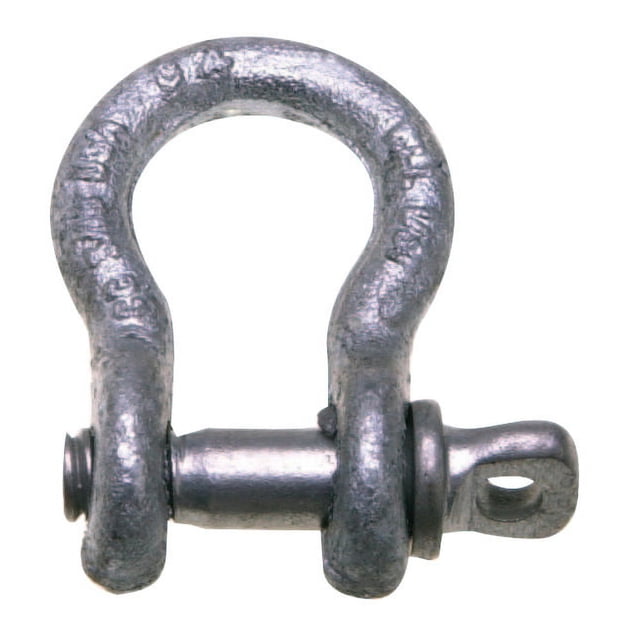 Campbell 419 Series Anchor Shackles, 5/8 in Bail Size, 3.25 Tons, Screw ...
