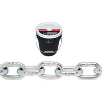 Campbell 5/16 in. Oval Link Carbon Steel Proof Coil Chain 5/16 in. D X ...