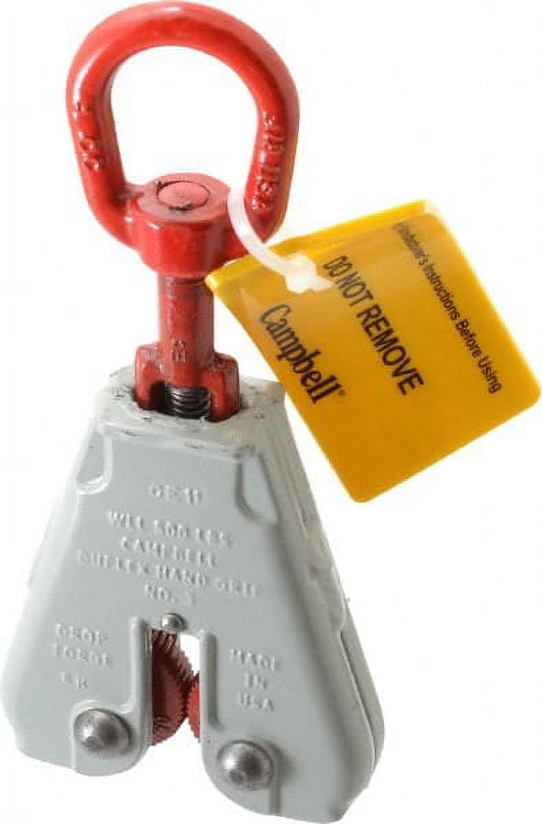Campbell 500 Lbs. Load Capacity Duplex Hand Grip Clamp 0.3125 Inch Max ...