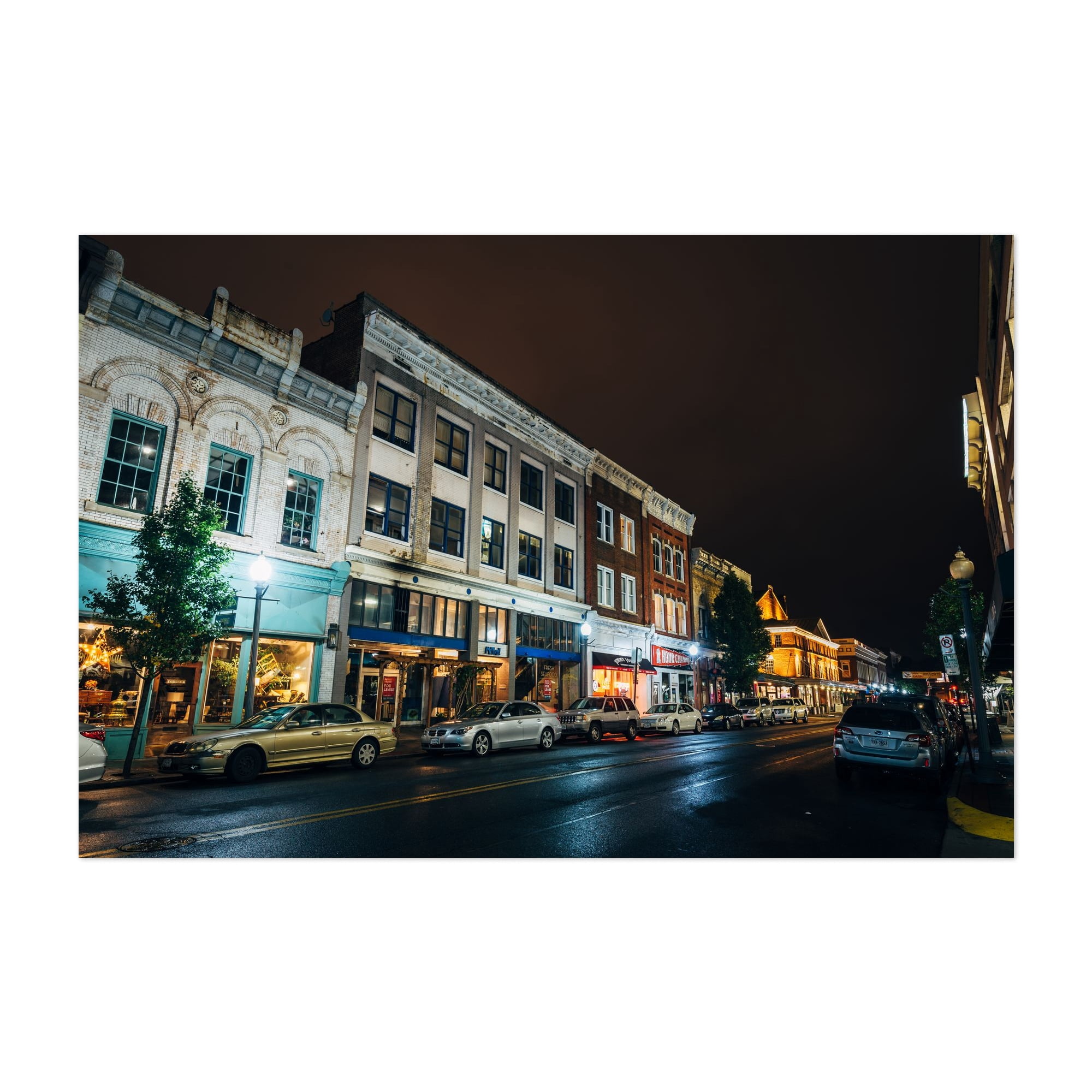 Campbell Ave - Roanoke Virginia Photography Unframed Wall Art Print 30 ...