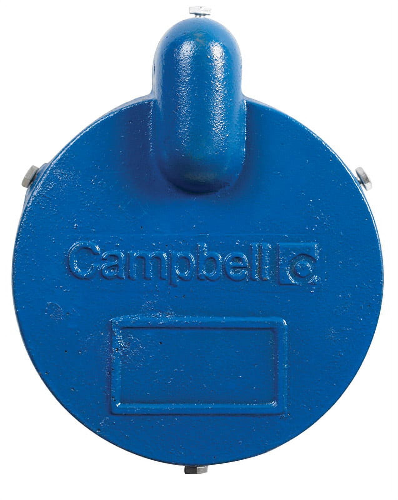 Campbell High-Quality Modern Cast Iron Well Cap, Size 6-6.62 in ...